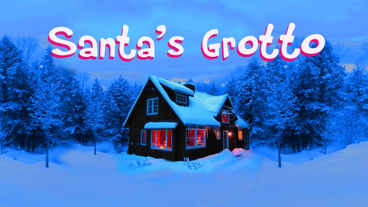 Santas Grotto (360 degree video) - YouTube