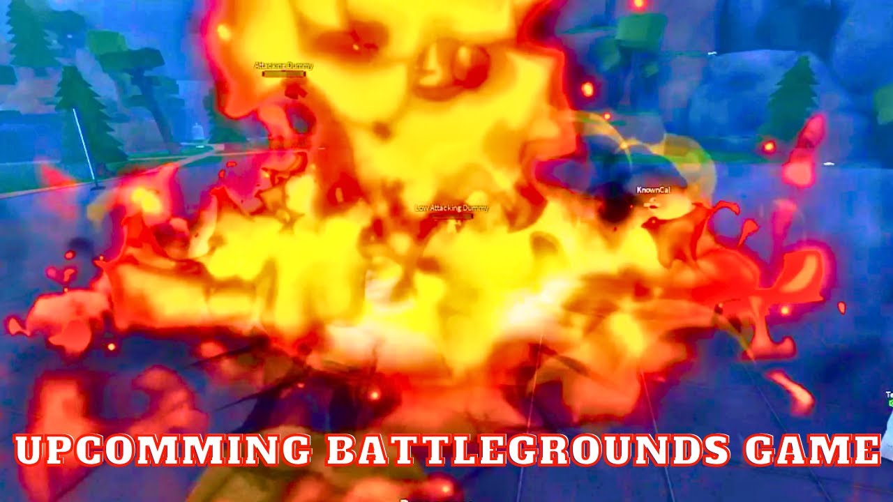 New upcomming Roblox Battlegrounds game | Aniverse Battleground - YouTube