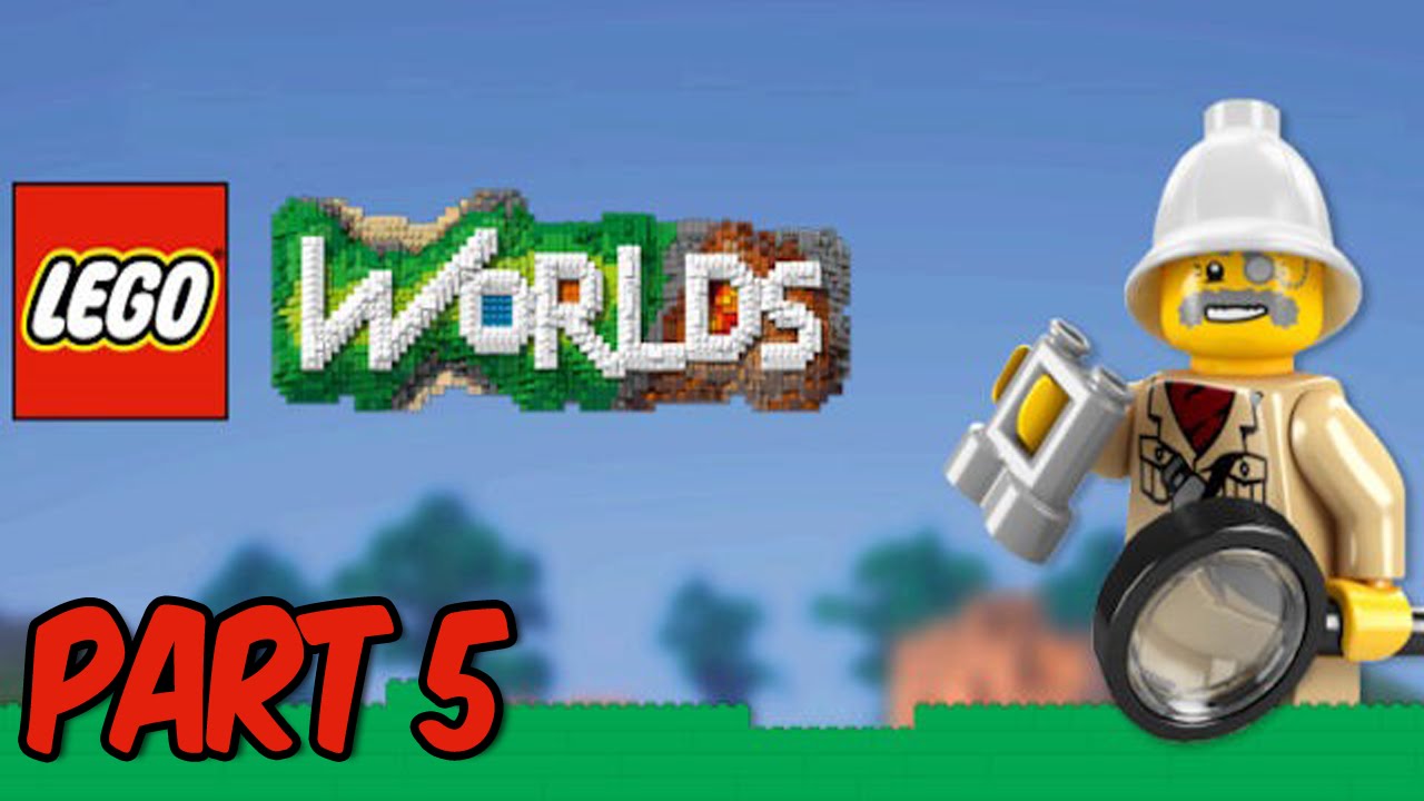LEGO Worlds PART 5 - Cowboys & Wild West (Creative Game for Kids) - YouTube