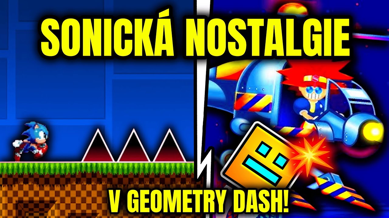 SONIC V GEOMETRY DASH?! - YouTube