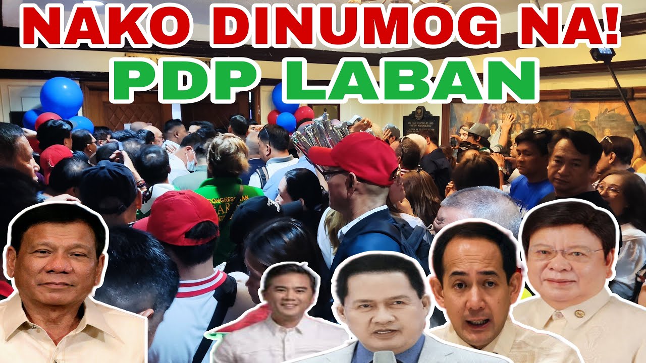 PDP LABAN PROCLAMATION RALLY! FORMER PRESIDENT DUTERTE DARATING? - YouTube