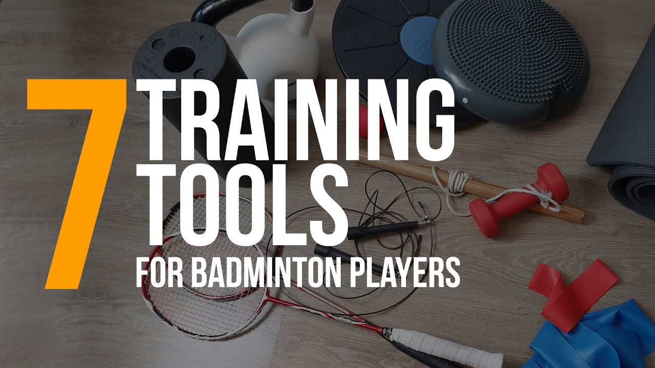 7 Trainingtools for Badminton players - YouTube