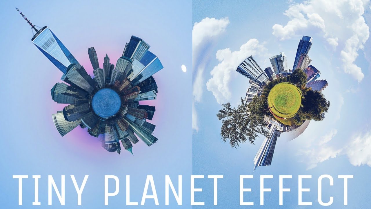 Youtube Tiny Planets In Photoshop Justin Odisho: How To Create A Tiny