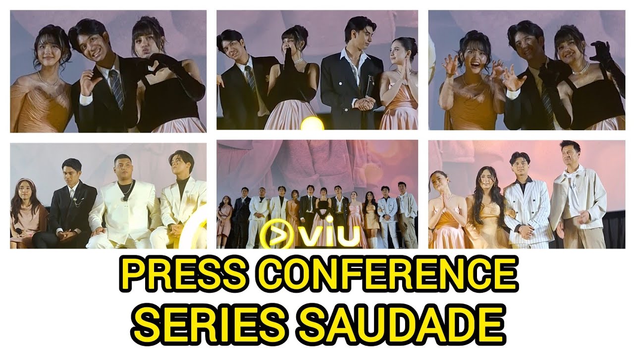 SERIES SAUDADE ( PRESS CONFERENCE ) ABUN SUNGKAR , CALLISTA ARUM # ...