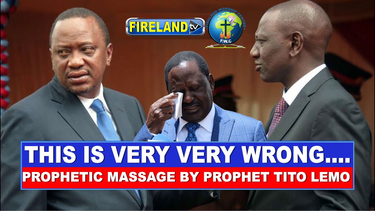 THIS IS VERY VERY WRONG..... PROPHETIC MESSAGE BY PROPHET TITO LEMO ...