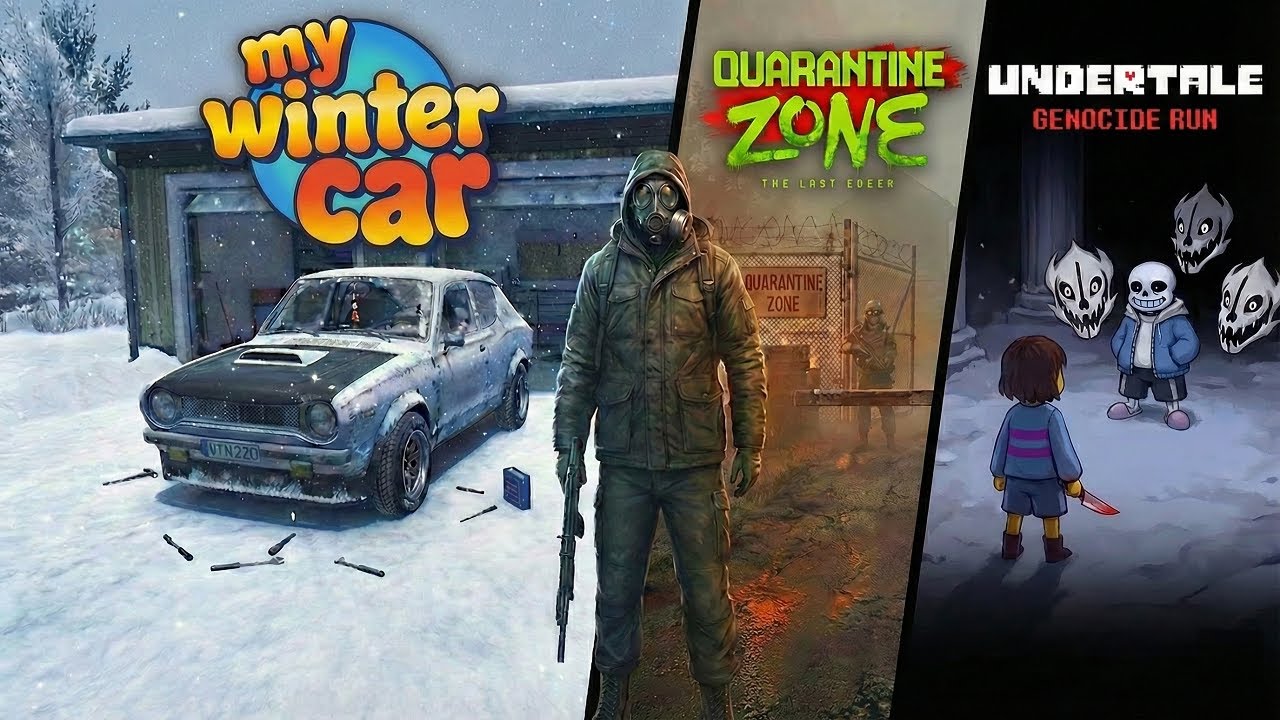 Öyle - My Winter Car - Quarantine Zone: The Last Check - Undertale Genocide Run Gameplay Türkçe ...