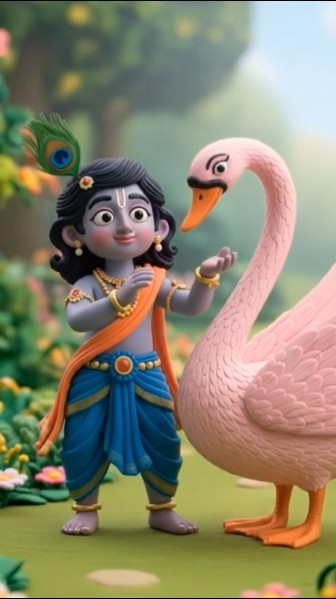 Krishna bhagwan swan 🍁🍁💌🙏🏼. #krishna #radgakrishna #radhakrishna # ...