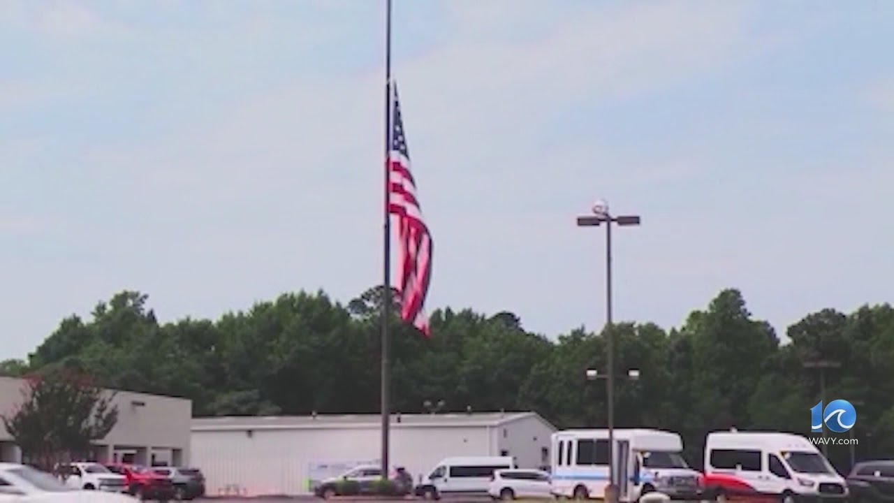 Youngkin orders flags to be lowered to honor Jerrauld Jones - YouTube