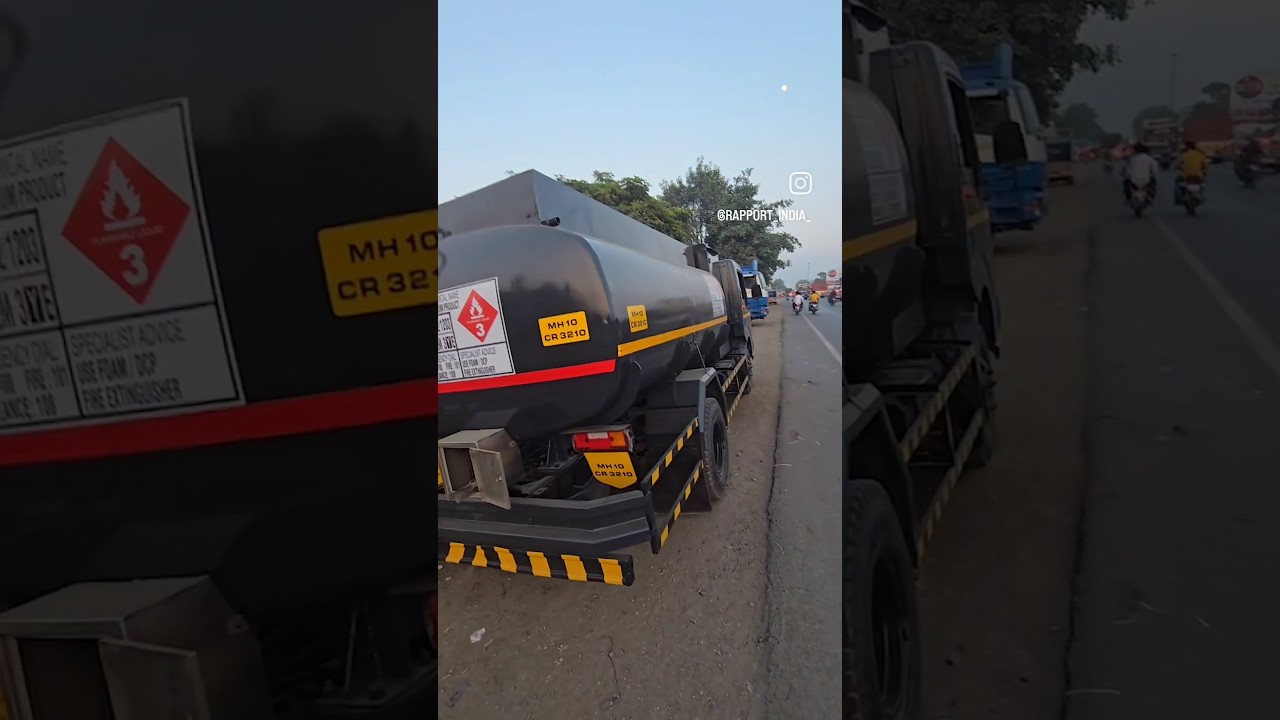 MOBILE FUEL BOWSER WITH DISPENSER INSTALLED ON ASHOK LEYLAND - YouTube