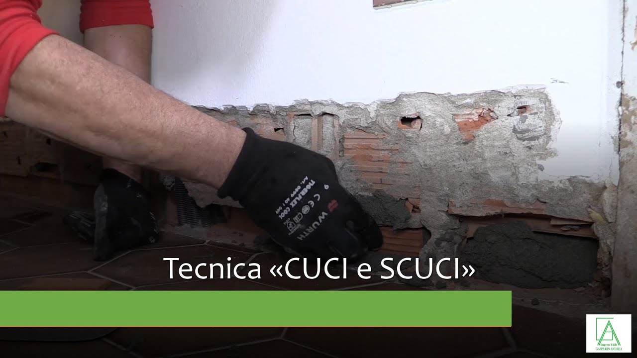 TECNICA CUCI E SCUCI - YouTube