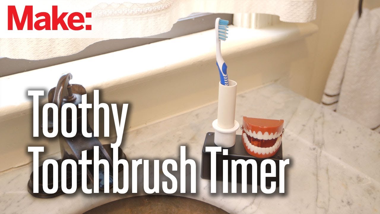 Weekend Projects - Toothy Toothbrush Timer - YouTube