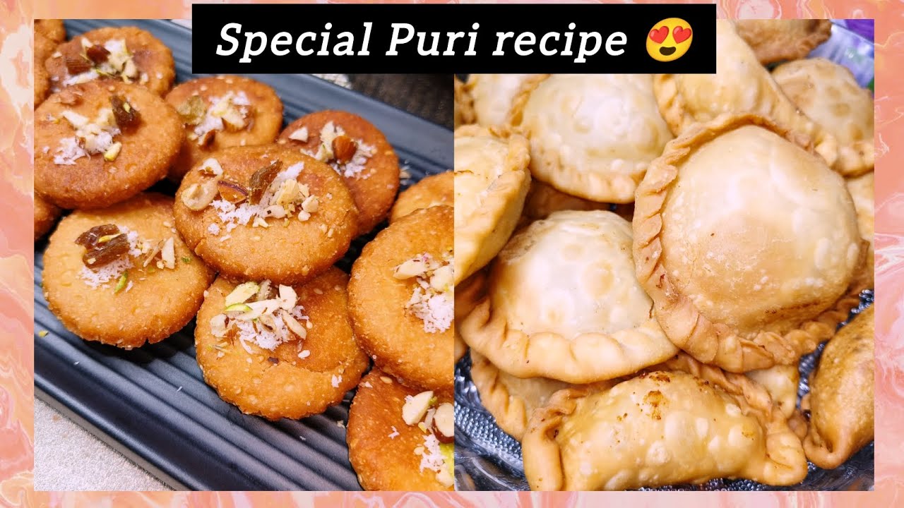 Special Puri Ki Recipe 🔥 " Two Puri Recipes 😋" - YouTube