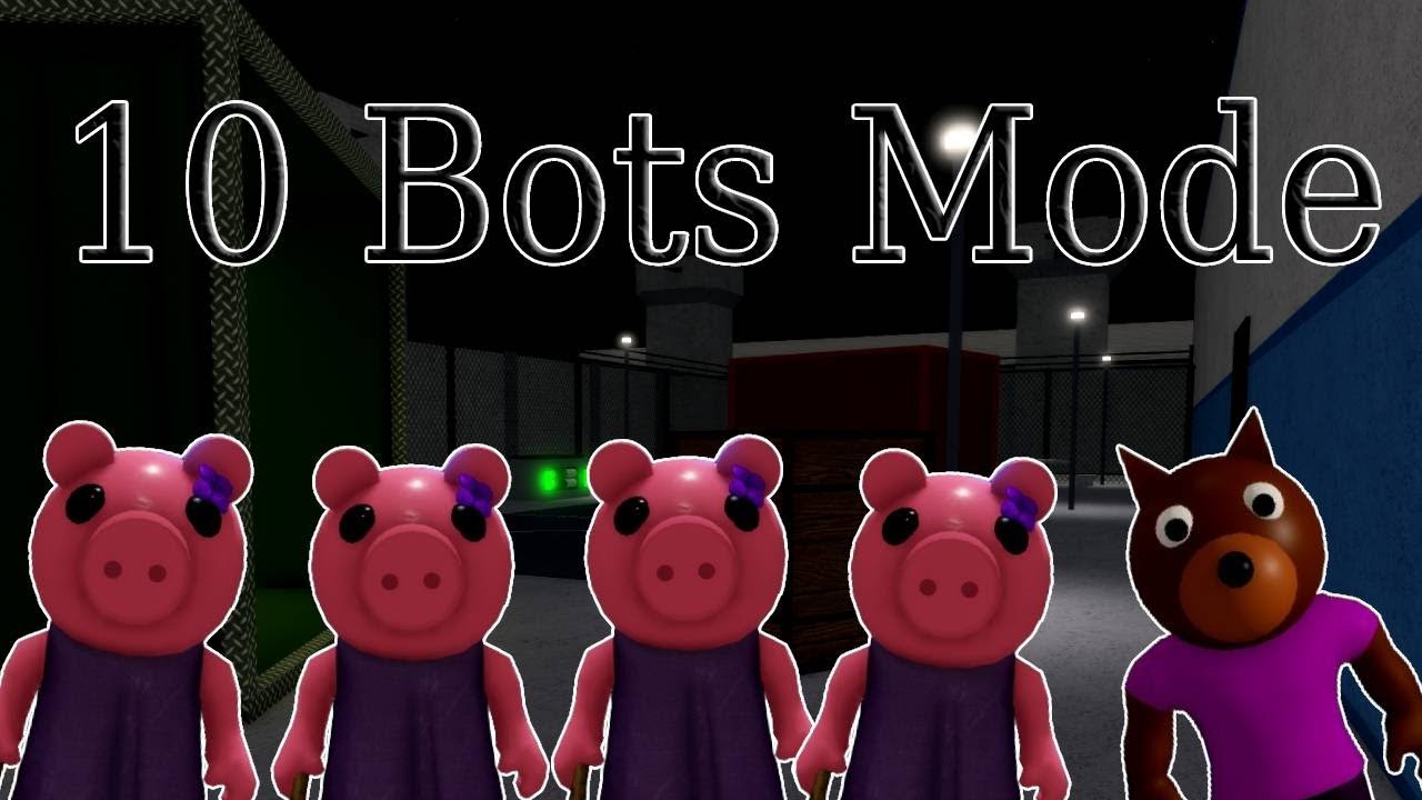 Station 10 Bots - Piggy But 100 Players - YouTube