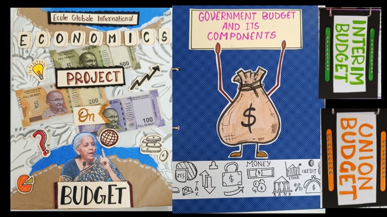 GOVERNMENT BUDGET PROJECT || Budget 2024-25 || Class XII | CBSE ...