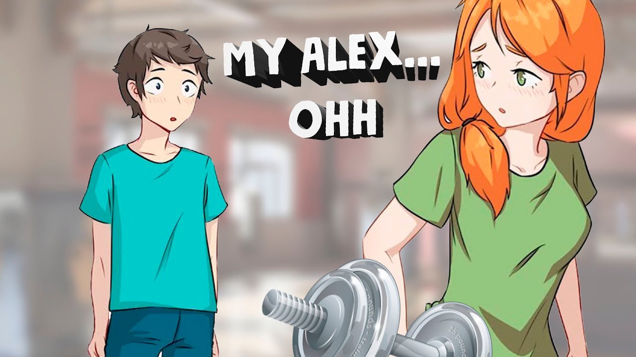 Alex in GYM | Minecraft Anime Ep10 - YouTube