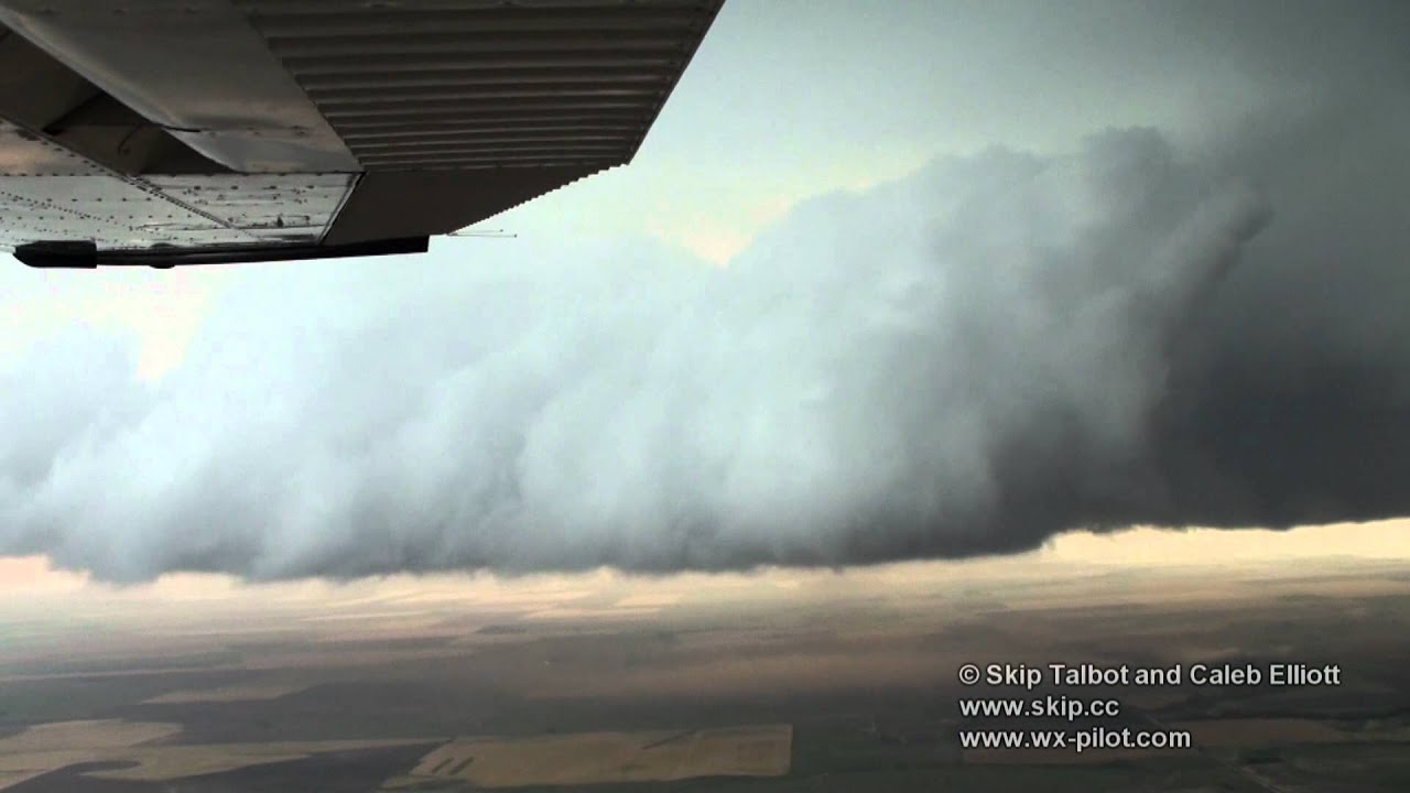 Aerial Storm Chasing - Kansas Supercells - YouTube