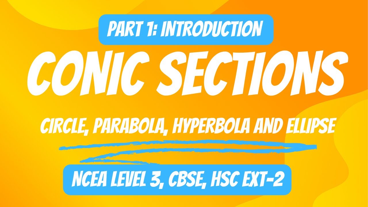Exploring Conic Sections: A Visual Journey through Geometry #ncert #hsc ...