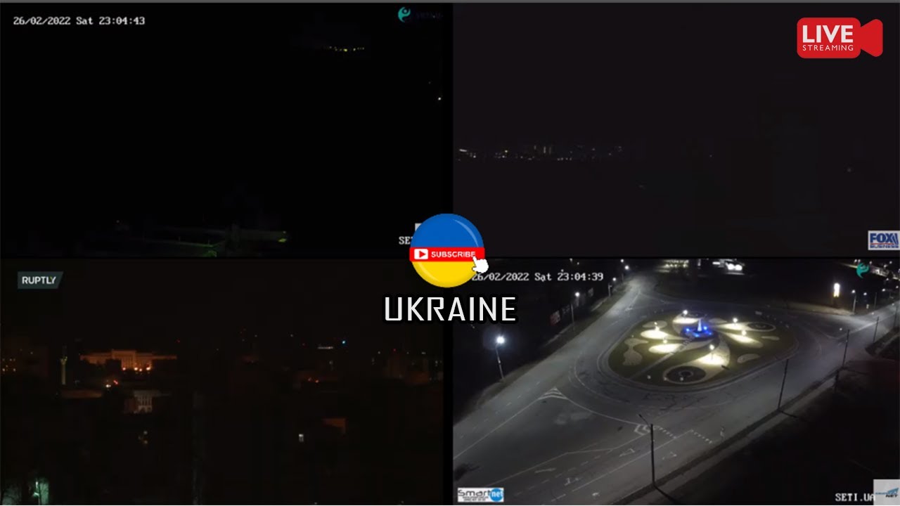 🔴 [LIVE Ukraine] - Webcams From Around | Kiev, Lviv, Sumy, Luhansk ...