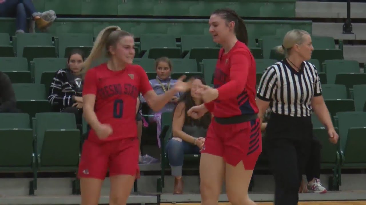 Fresno State women open up season with 79-52 win over Cal Poly - YouTube