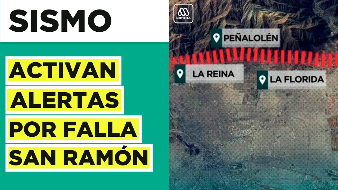 SISMO en zona central: ¿Cómo repercute en la Falla de San Ramón? - YouTube