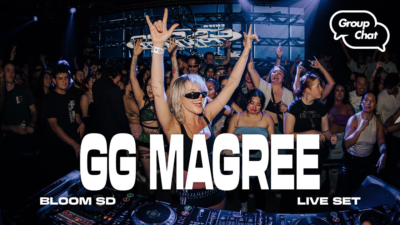 GG Magree Live @ Group Chat SD [HARD TECHNO / BASS / METAL] - YouTube