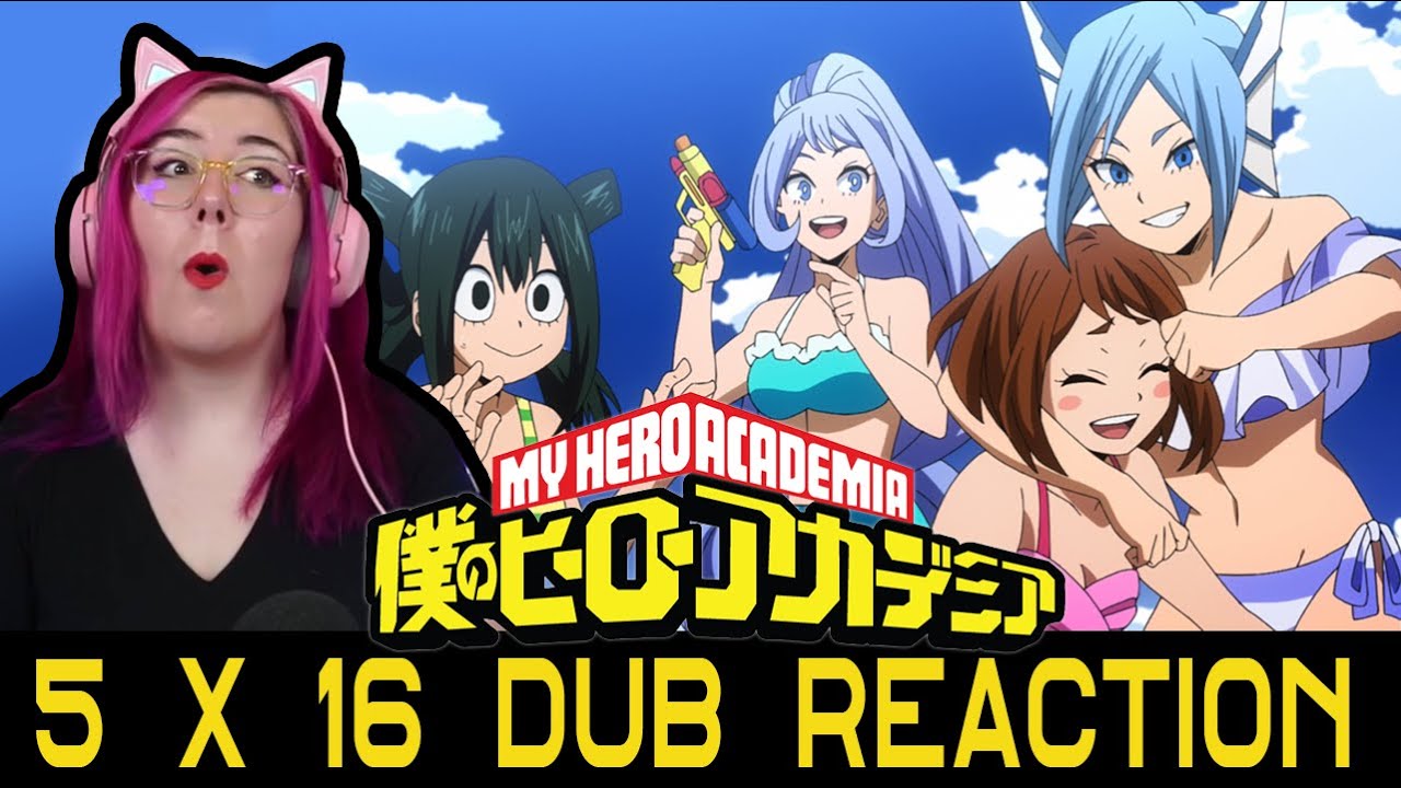 FANSERVICE?! - My Hero Academia 5 x 16 ( DUB ) Reaction - Zamber Reacts ...