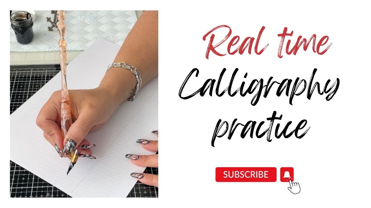 Caligraphy Realtime - YouTube