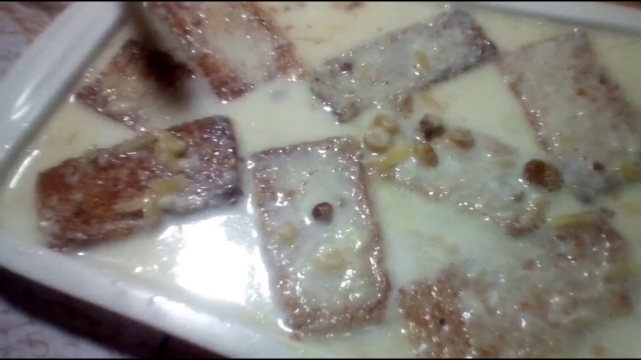 shahi tukray recipe - YouTube