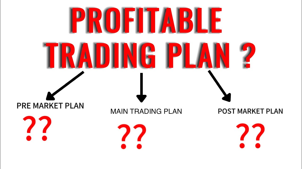HOW TO CREATE A PROFITABLE TRADING PLAN AS A BEGINNER - YouTube