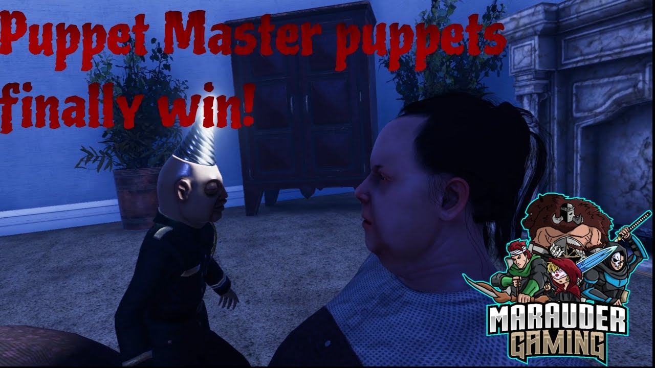 Puppet Master Puppets finally win - YouTube