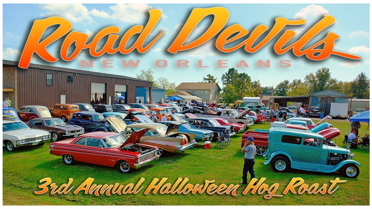 Road Devils C.C. New Orleans Halloween Hog Roast 2024 HD 1080p - YouTube