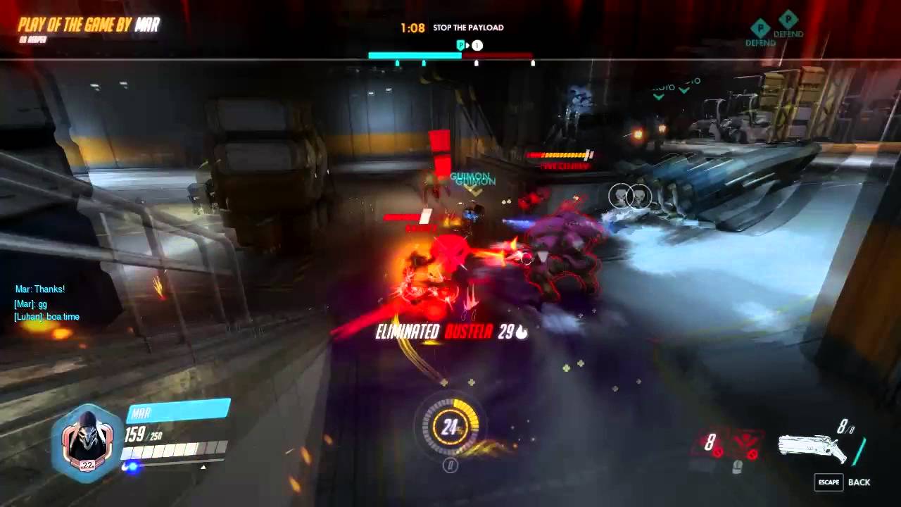 Overwatch - Reaper Death Blossom - YouTube