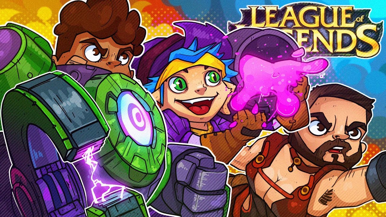 The Most Toxic League Of Legends Squad - YouTube