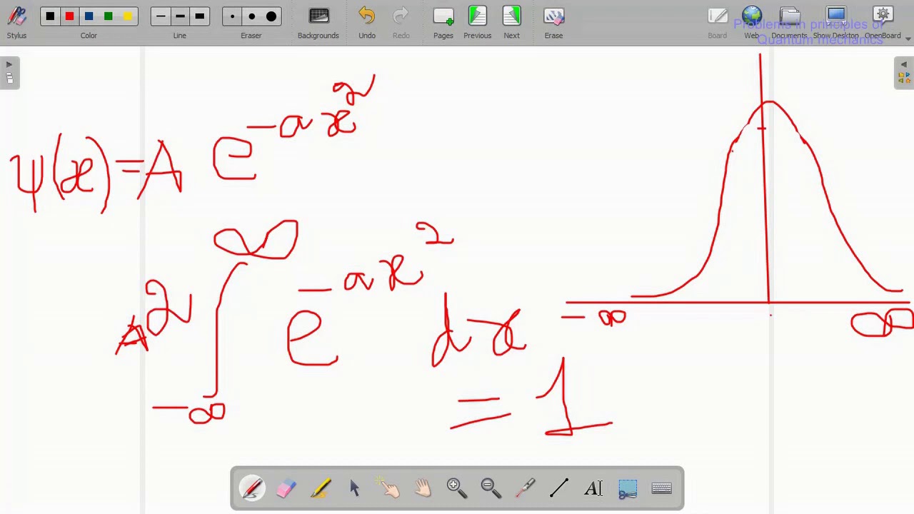 Normalization constants in Quantum mechanics - YouTube