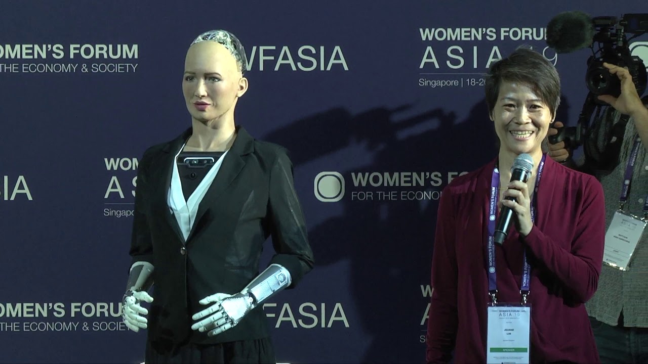 #WFASIA - A conversation with Jeanne Lim, CEO, Hanson Robotics & Sophia ...