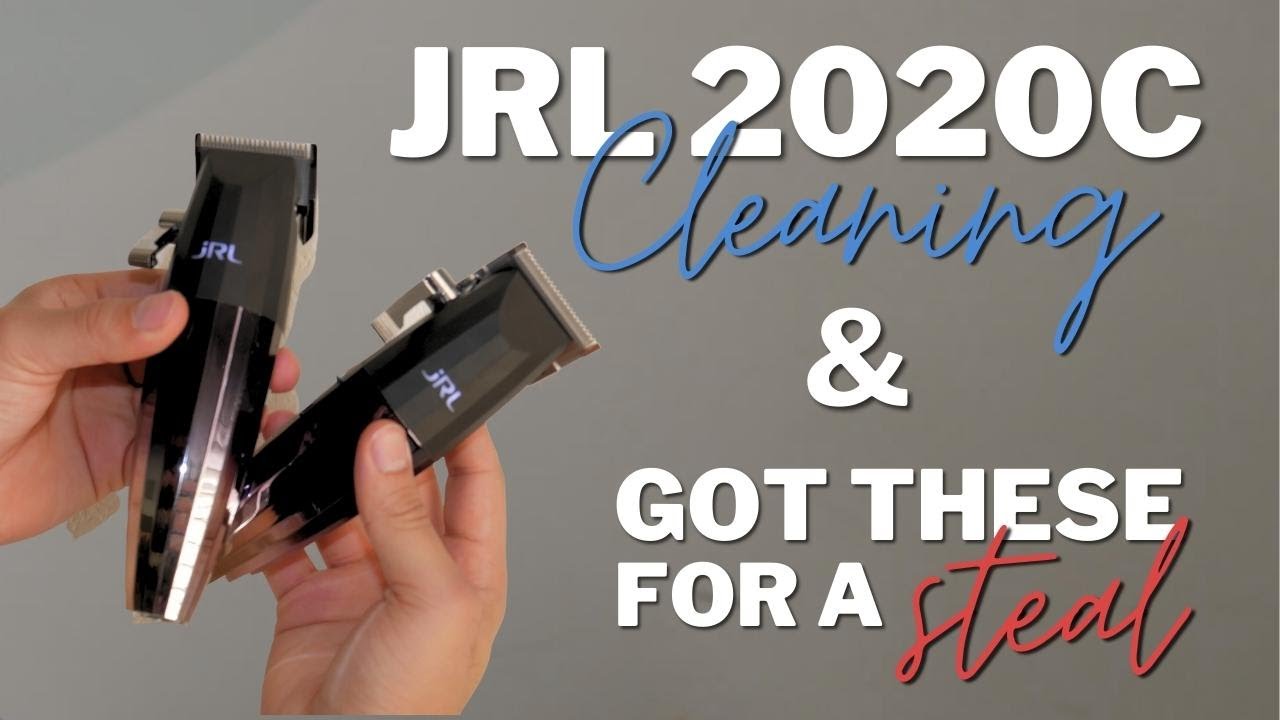 Deep Cleaning My New JRL 2020C Clippers | Scored an Amazing Deal! 💈💈 ...