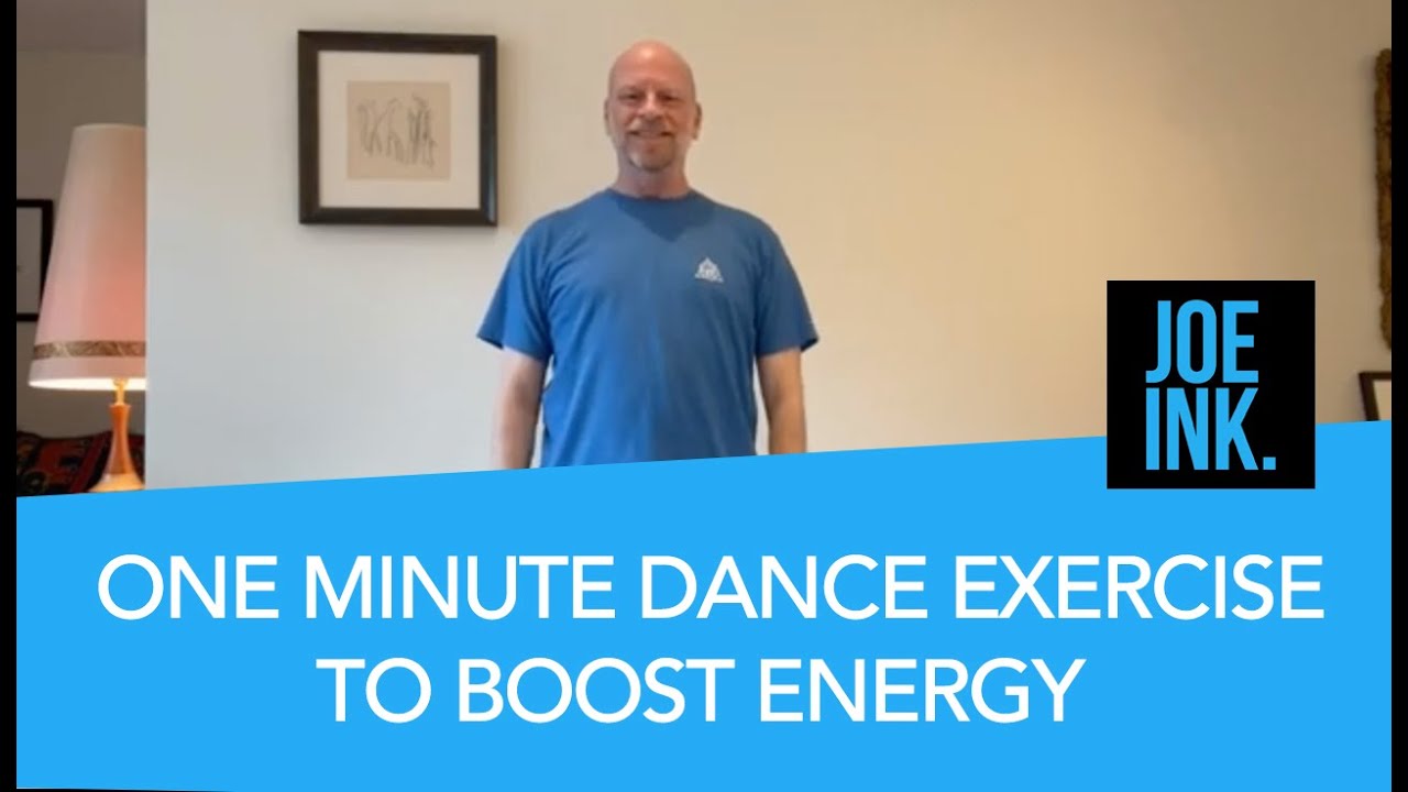 Get Energized! One Minute Dance Exercise to Boost Energy - YouTube