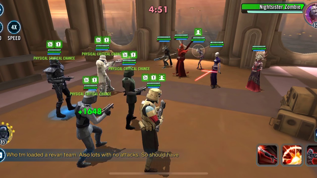 SWGOH TW: Troopers vs. Nightsisters + Nest - YouTube
