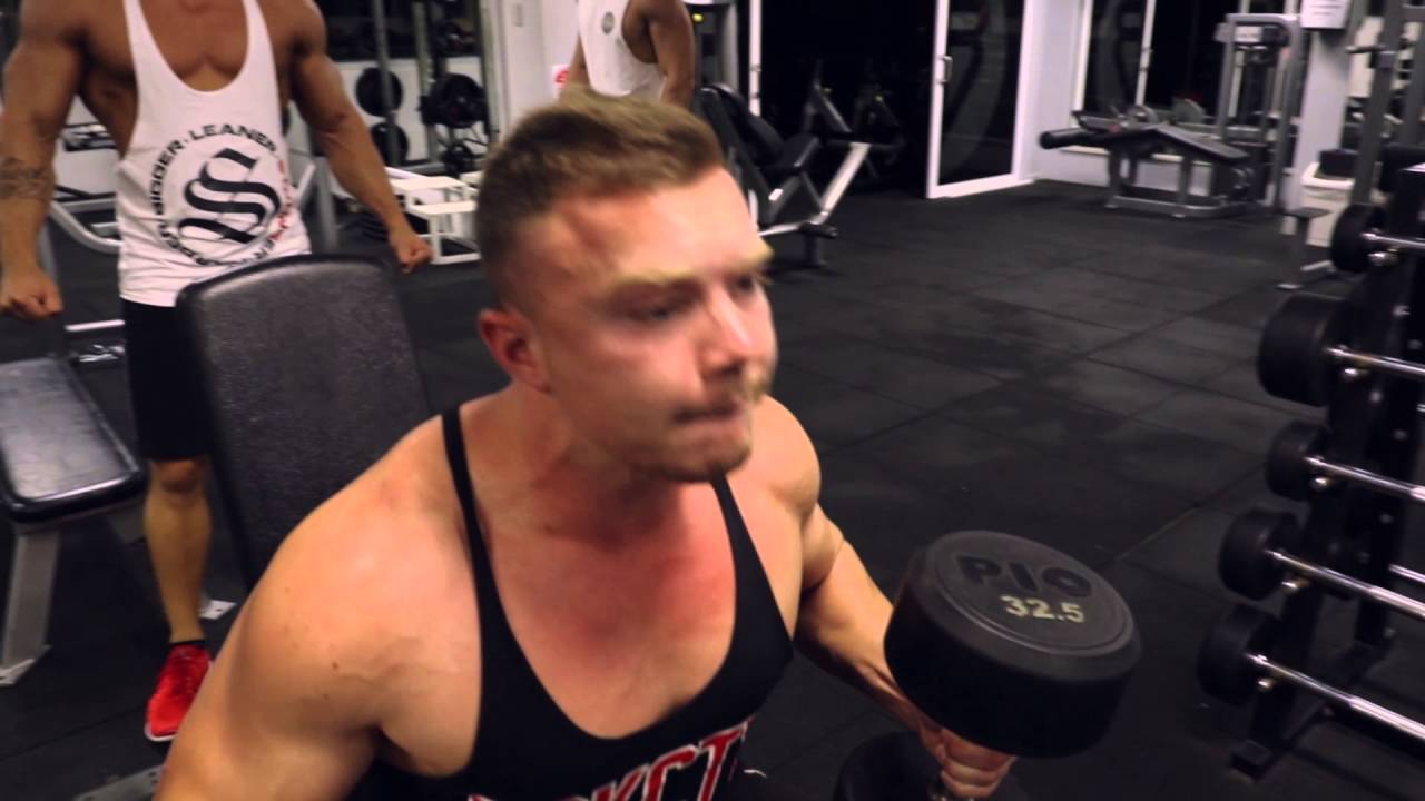 Jarrah Martin shoulder workout (feat jake hoban and steven longhurst ...