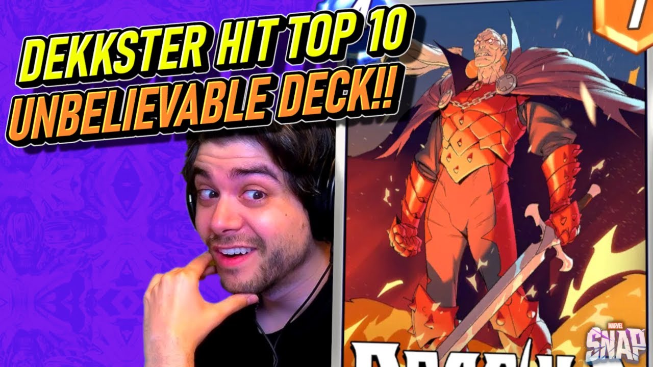 Dekkster's Dracula Dump Deck is AMAZING! - Marvel Snap Best Decks - YouTube