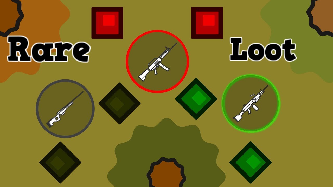 Surviv.io Rarest Woods Mode Items And Combos! 2nd Place 12 Straight ...