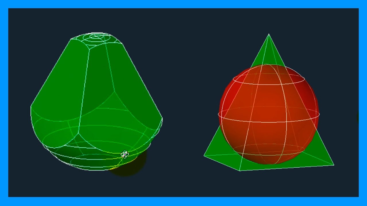 Autocad - 5/7 Iniciación 3D, básico 3D; Booleano, unión, diferencia e ...