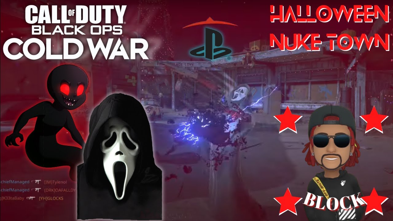 Call of Duty: Black Ops Cold War: HALLOWEEN NUKE TOWN💣🧟‍♀️👻☠️🔥🪓🔫🔪 - YouTube