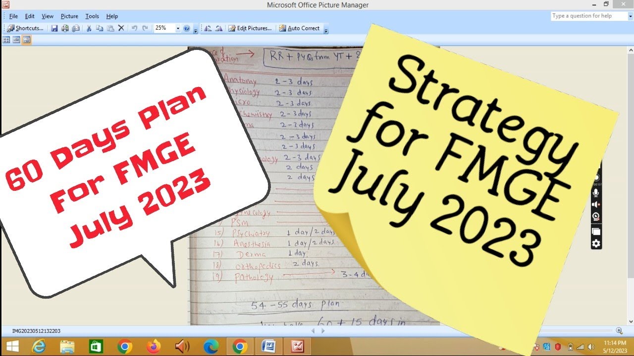 All about Study Strategy for FMGE July 2023, FMGE June 2023, 60 days ...