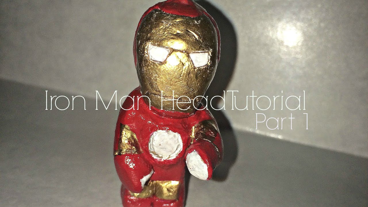 Marvel Iron Man (part 1)Polymer Clay Tutorial- PiecesbyMegan - YouTube
