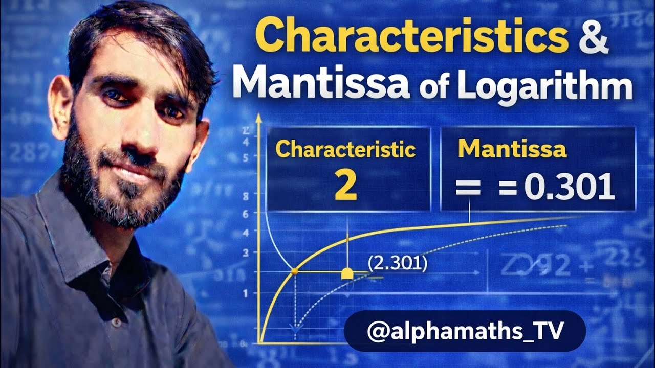 How to Find Characteristic and Mantissa | Logarithm Short Tricks ...