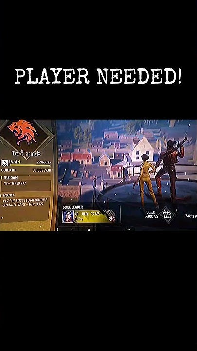 GUILD MEMBER NEEDED🔥#teamgorkha #viral #tgred777 #tgarmy #shortsfeed # ...