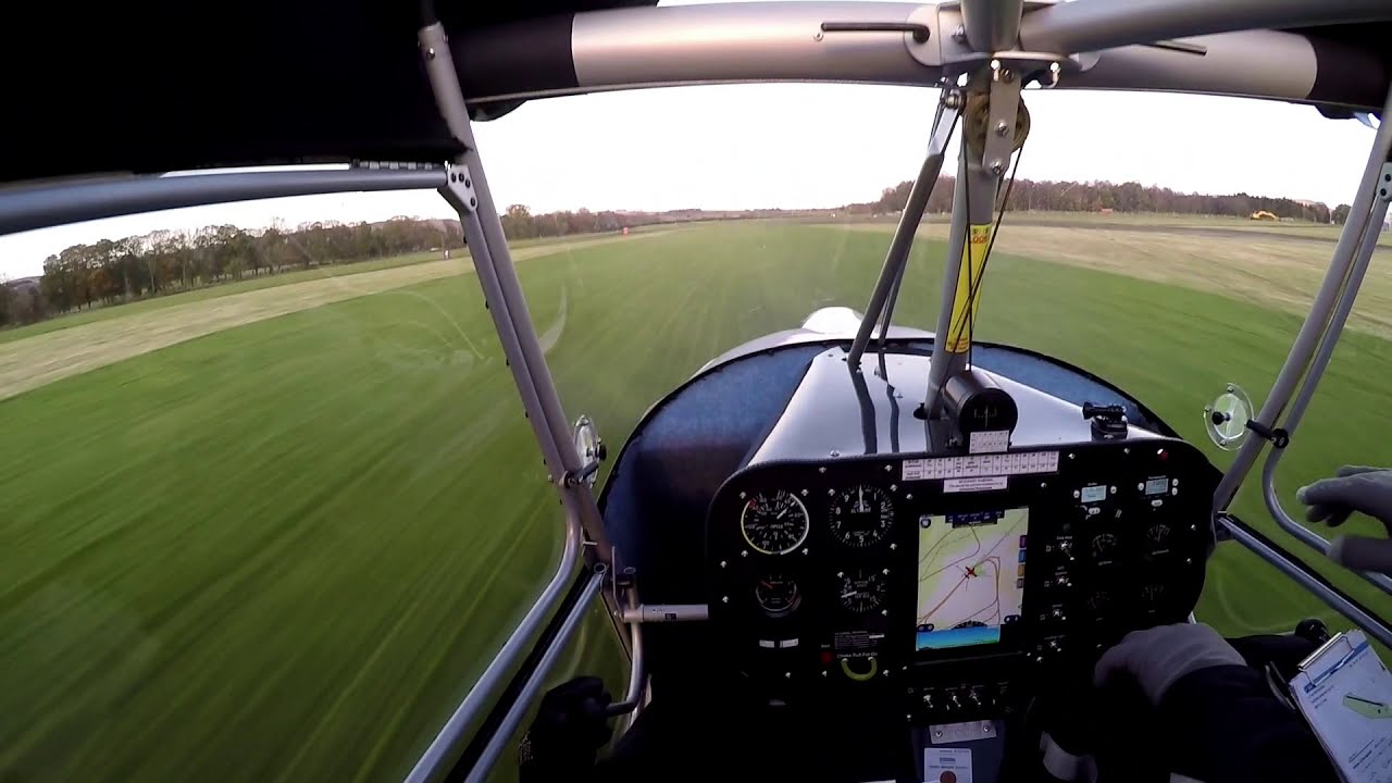 Skyranger swift 2, Microlight full circuit at Fly Scotland, Balado ...