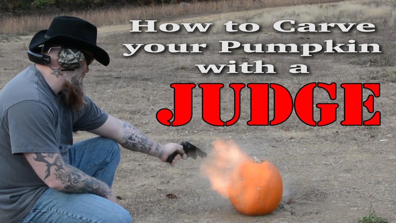 Pumpkin Carving with the Judge - YouTube